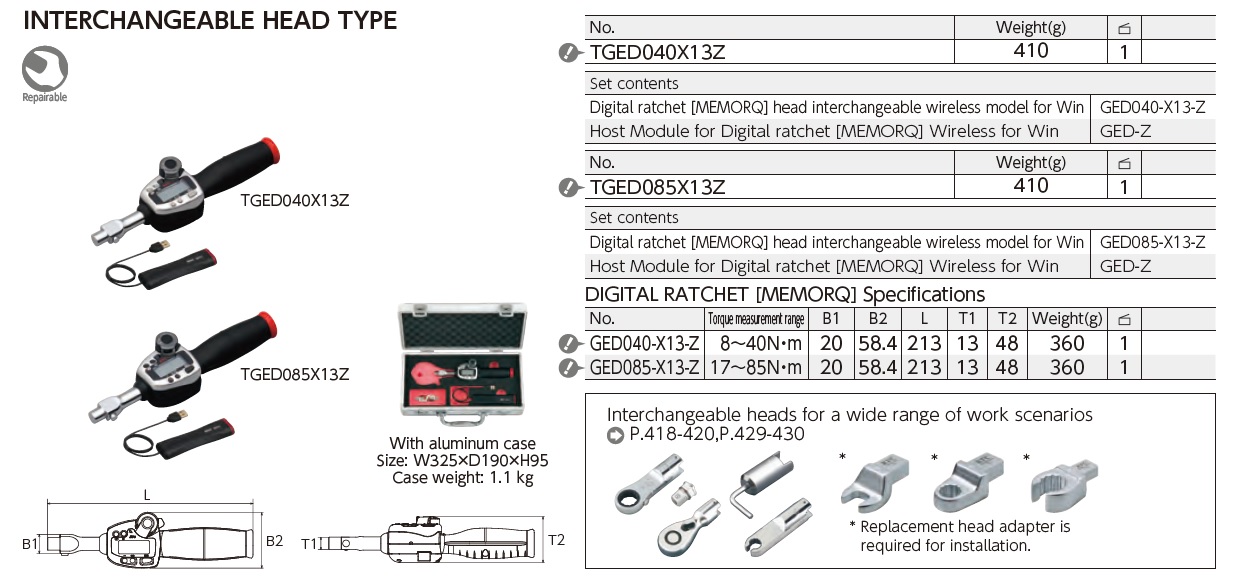 Ichiban Precision Sdn Bhd - KTC - KTC Interchangeable Head Type